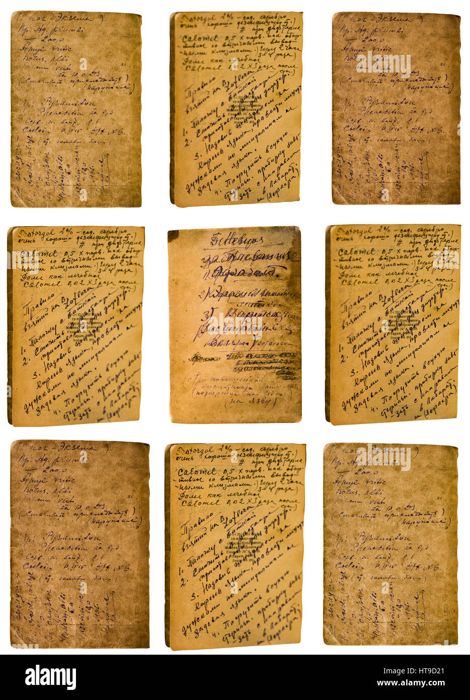 Old letter handwritten italian text hi-res stock photography and images ...