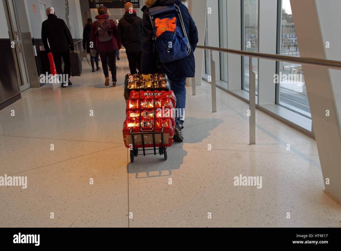 Beer trolley hi-res stock photography and images - Alamy