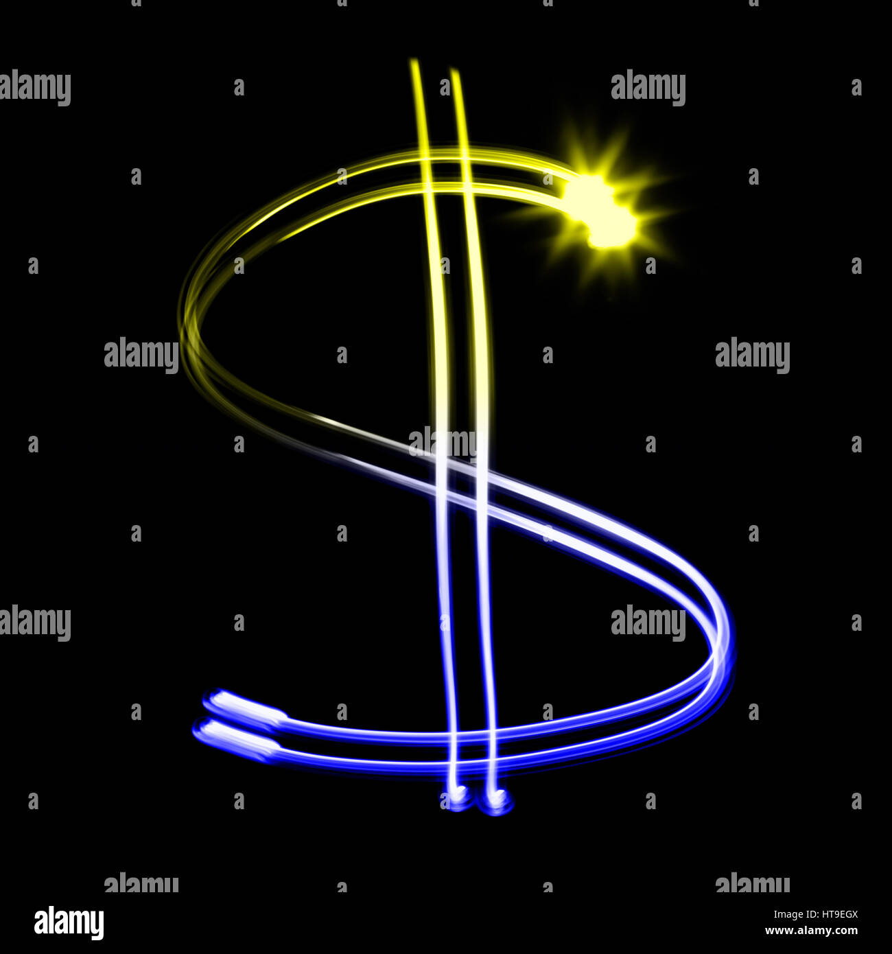 Neon dollar sign hi-res stock photography and images - Alamy