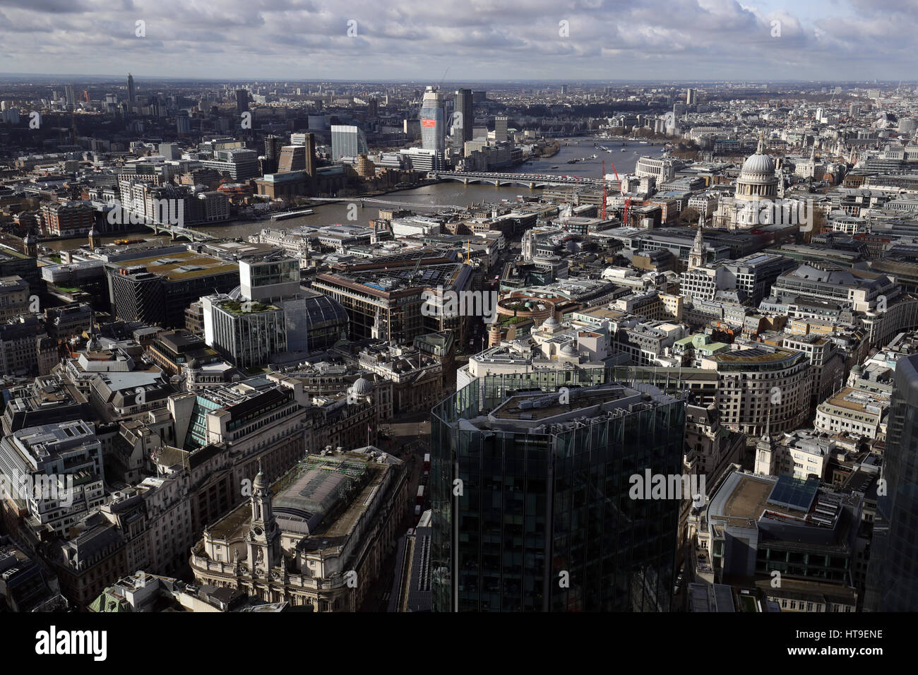 The London skyline as seen from Tower 42 Stock Photo - Alamy