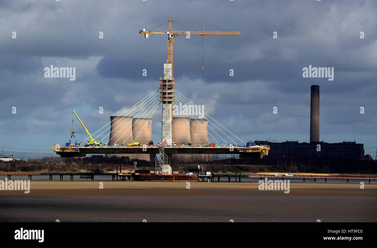 New toll bridge nears completion hi-res stock photography and images ...