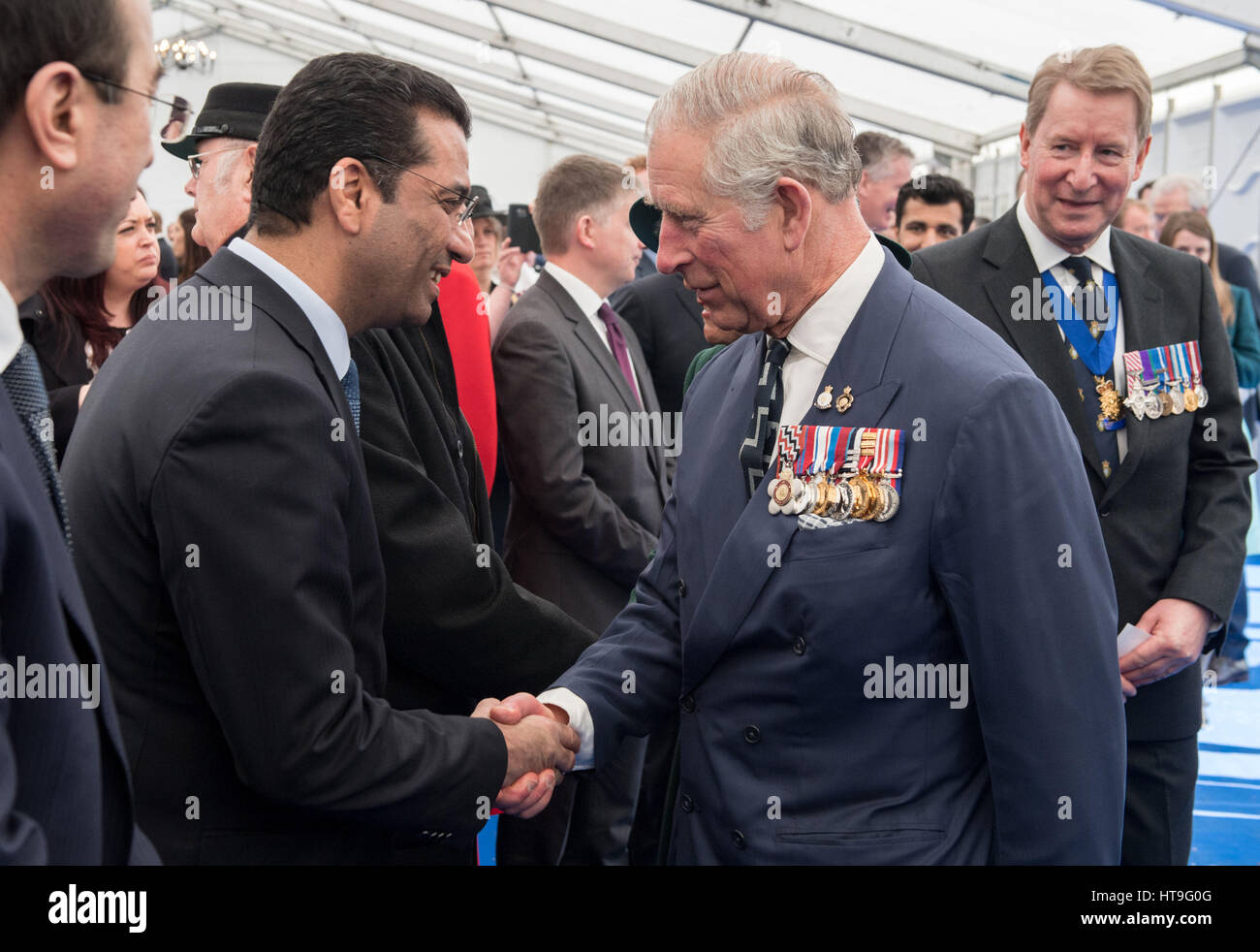 The Prince of Wales meets Dr Salih Husain Ali AL-Tamimi, Iraqi ...