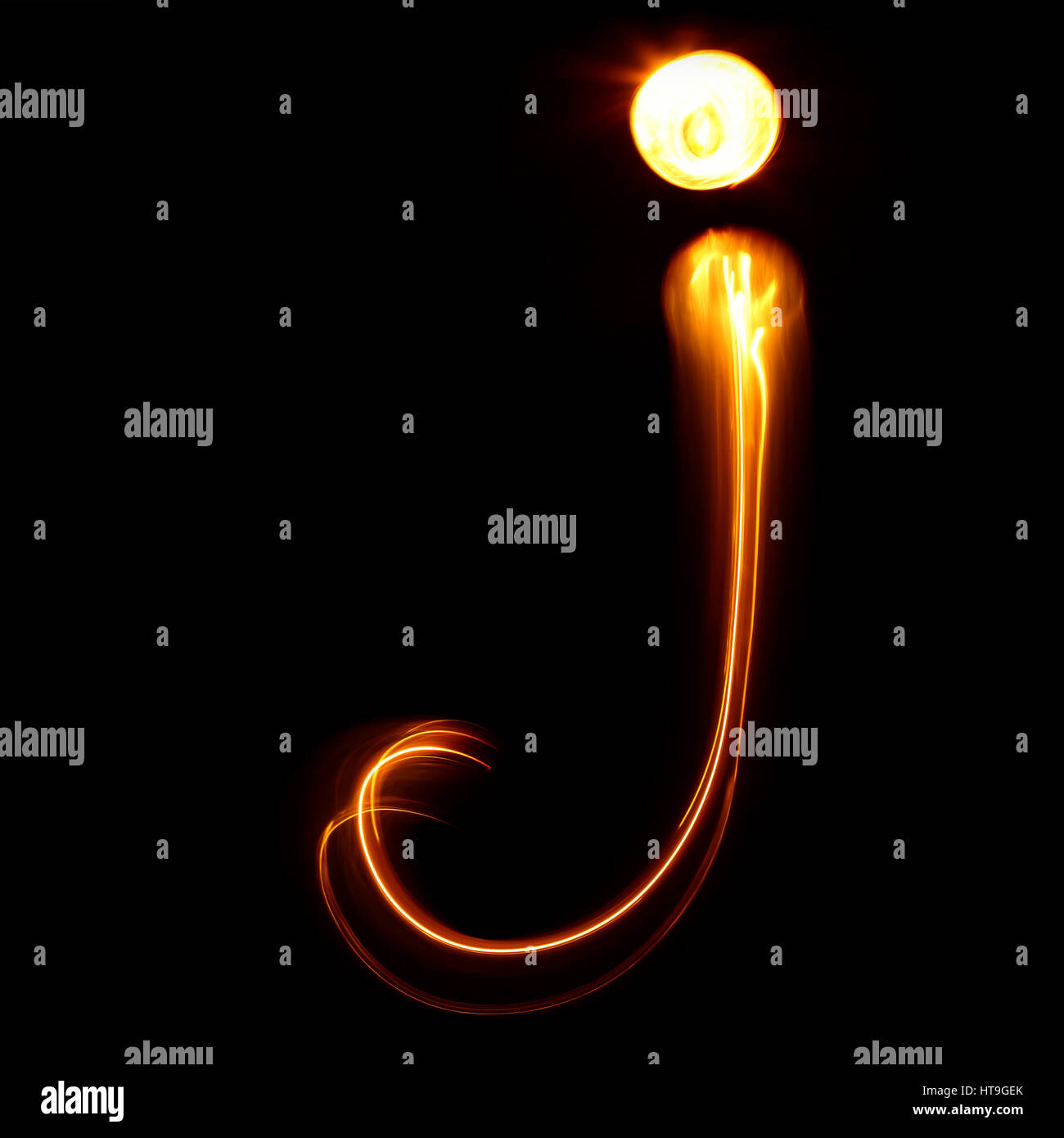 Neon letter j hi-res stock photography and images - Alamy