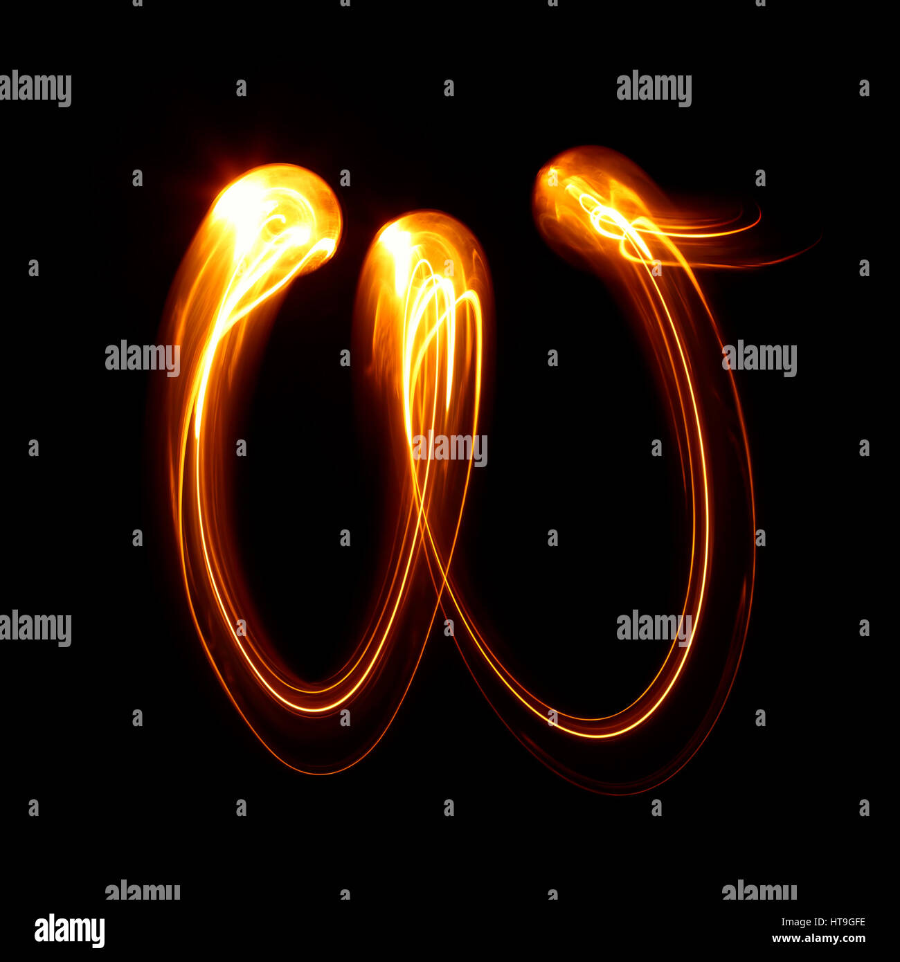 Lowercase w hi-res stock photography and images - Alamy