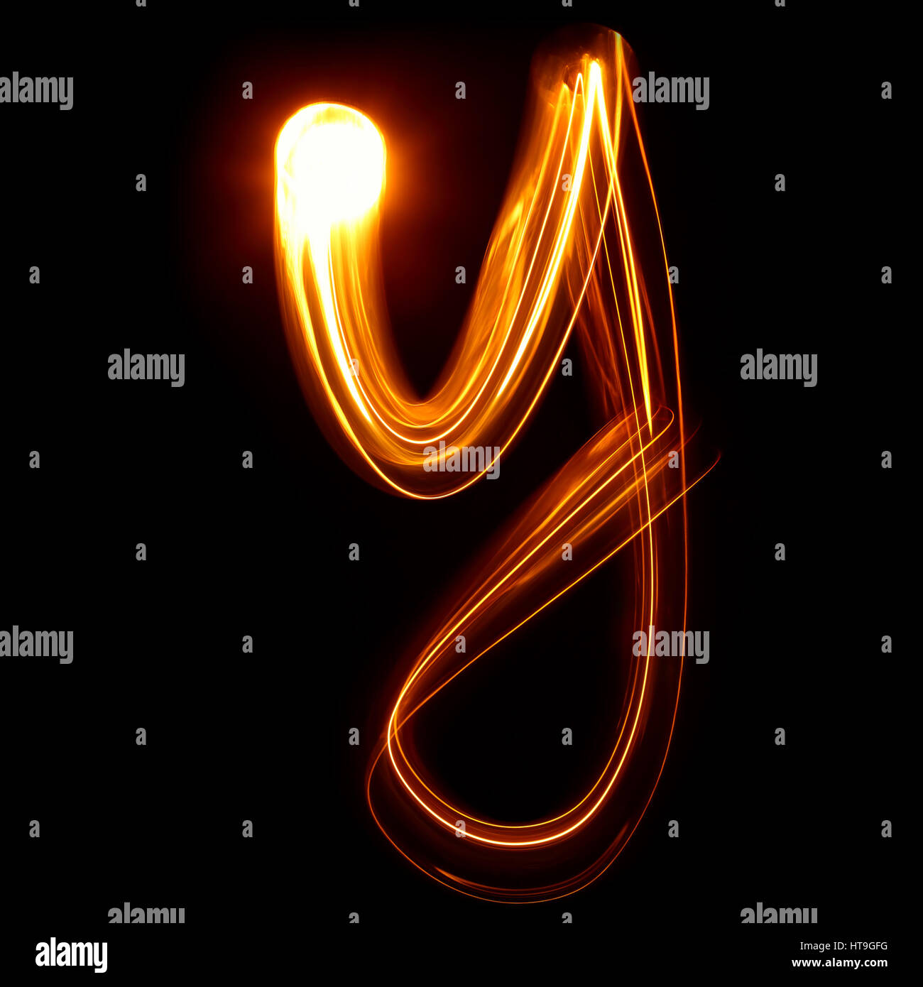 Neon letter y hi-res stock photography and images - Alamy