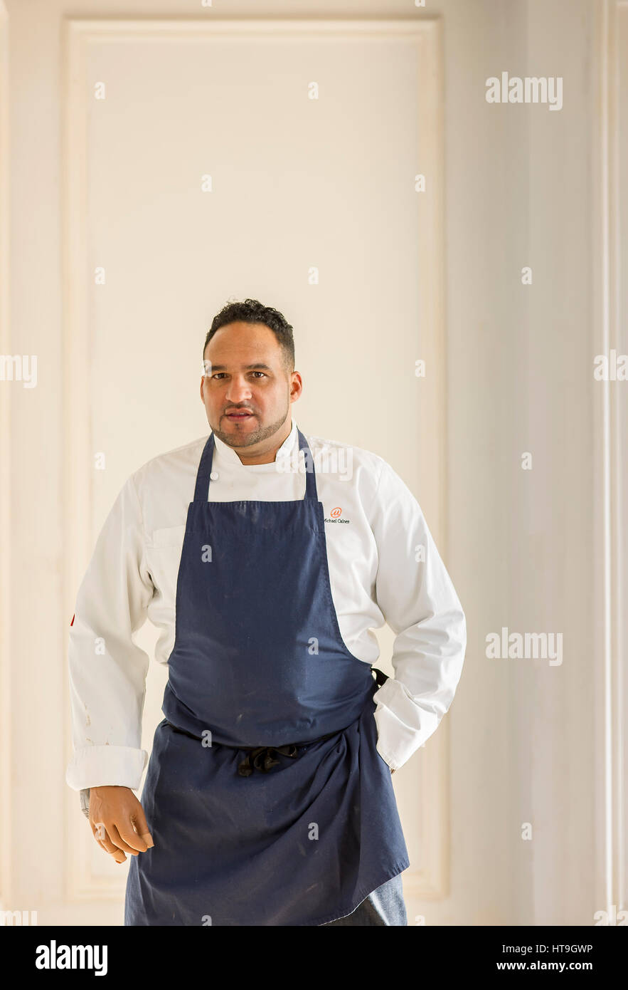 Celebrity chef Michael Caines at his new Lympstone Manor contemporary ...