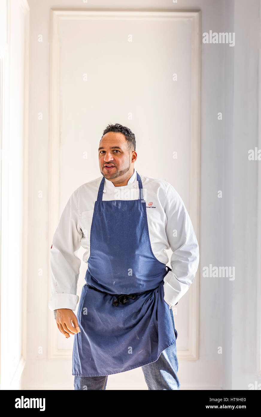 Celebrity chef Michael Caines at his new Lympstone Manor contemporary ...