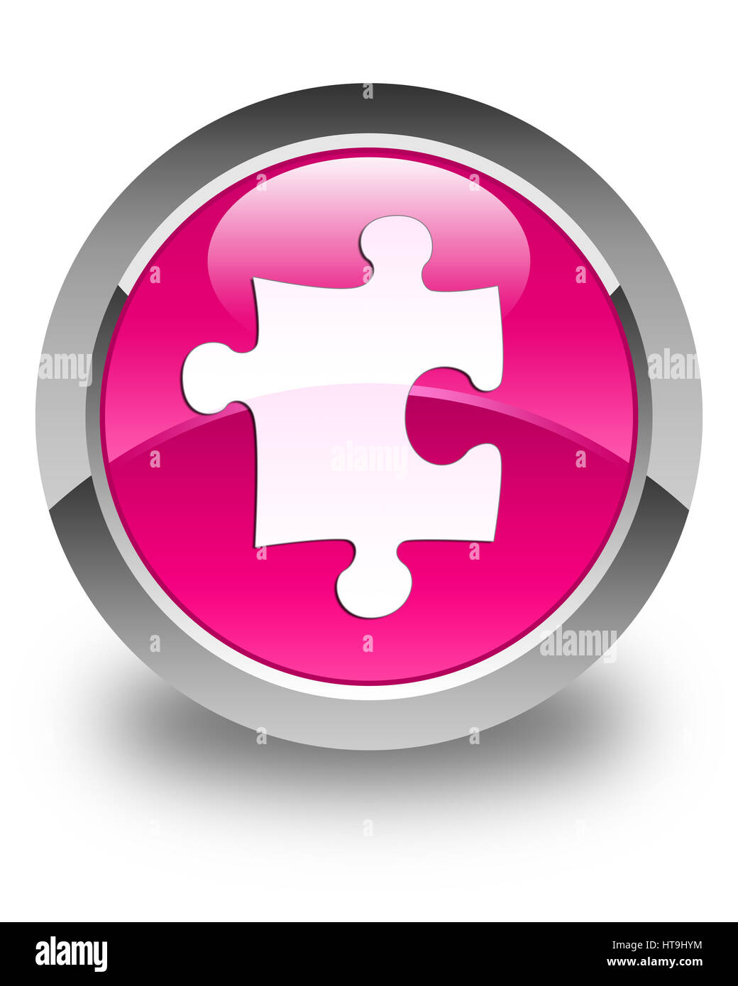 Puzzle button hi-res stock photography and images - Alamy