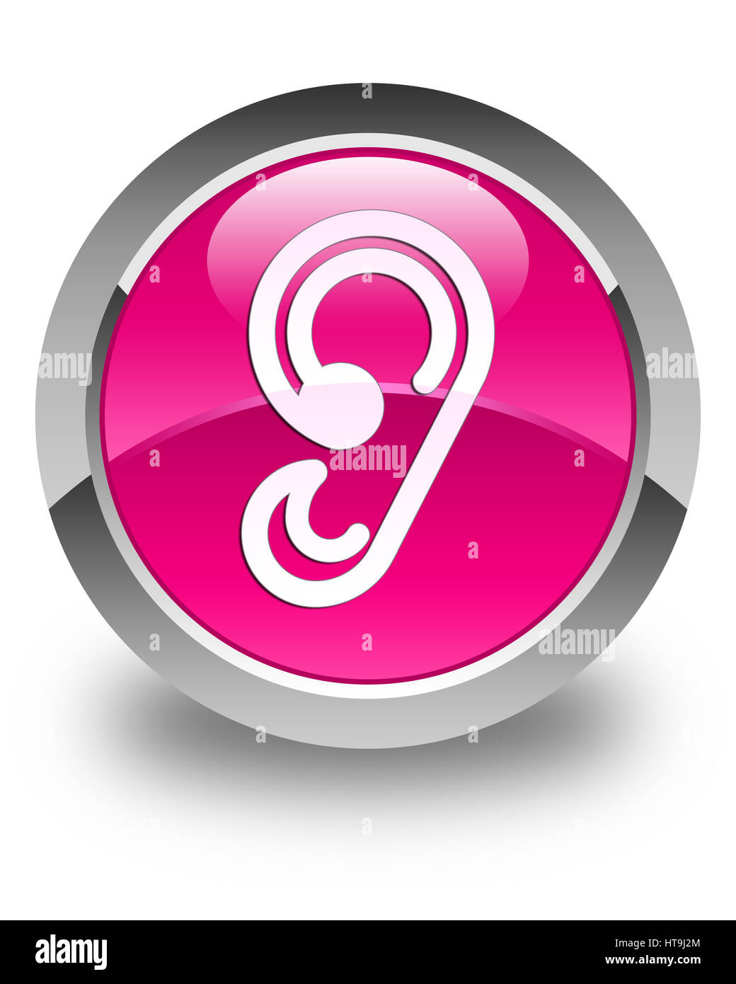 Human ear icon hi-res stock photography and images - Alamy