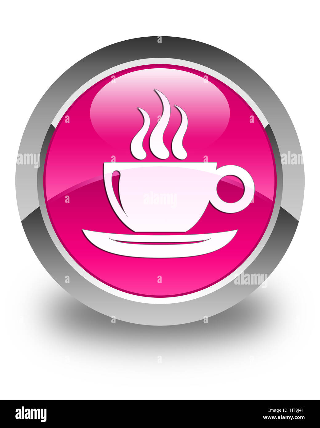 Pink tea cup illustration hi-res stock photography and images - Alamy