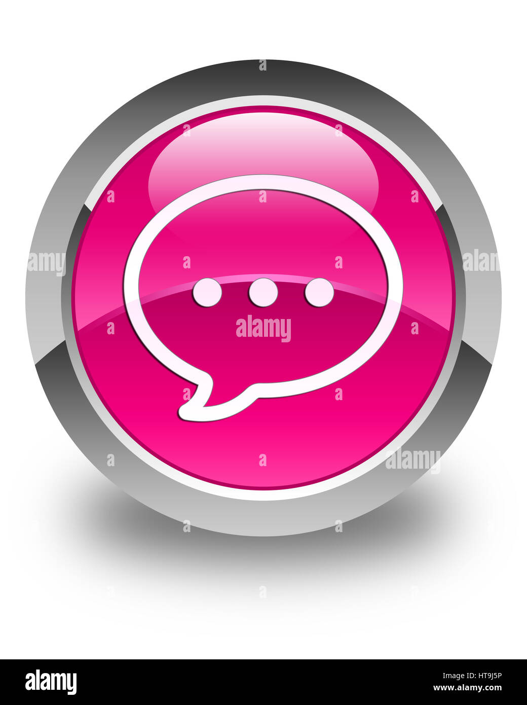 Pink conversation bubble hi-res stock photography and images - Alamy