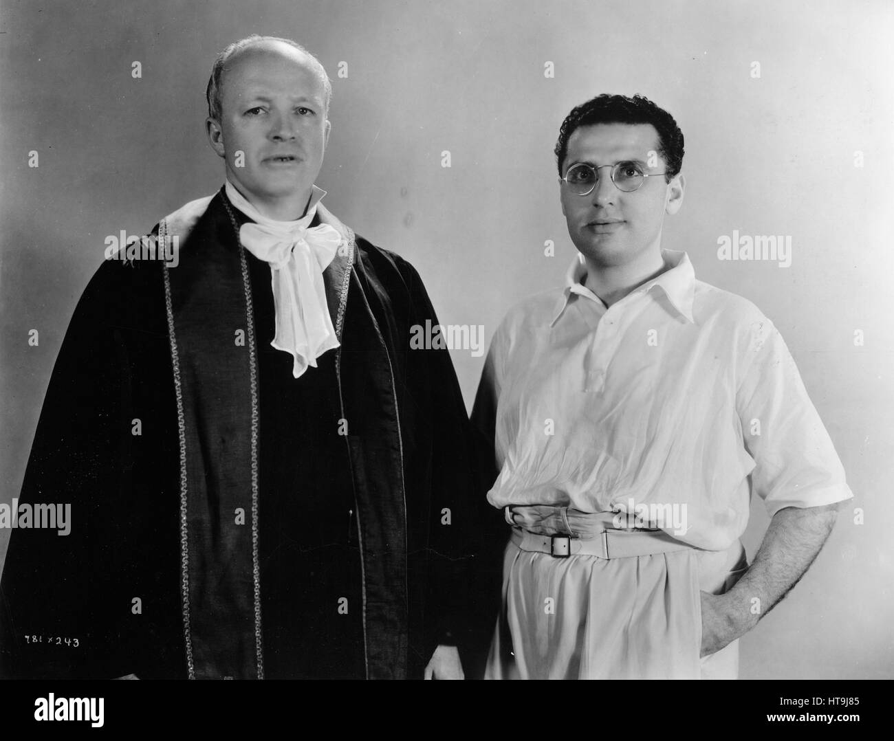 "Noted Author Turns Clergyman for Films...Hugh Walpole, as the Vicar of ...
