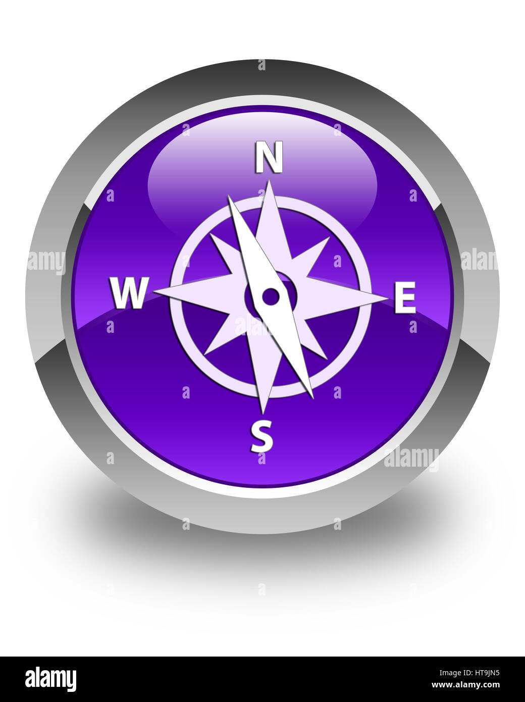Compass icon hi-res stock photography and images - Alamy