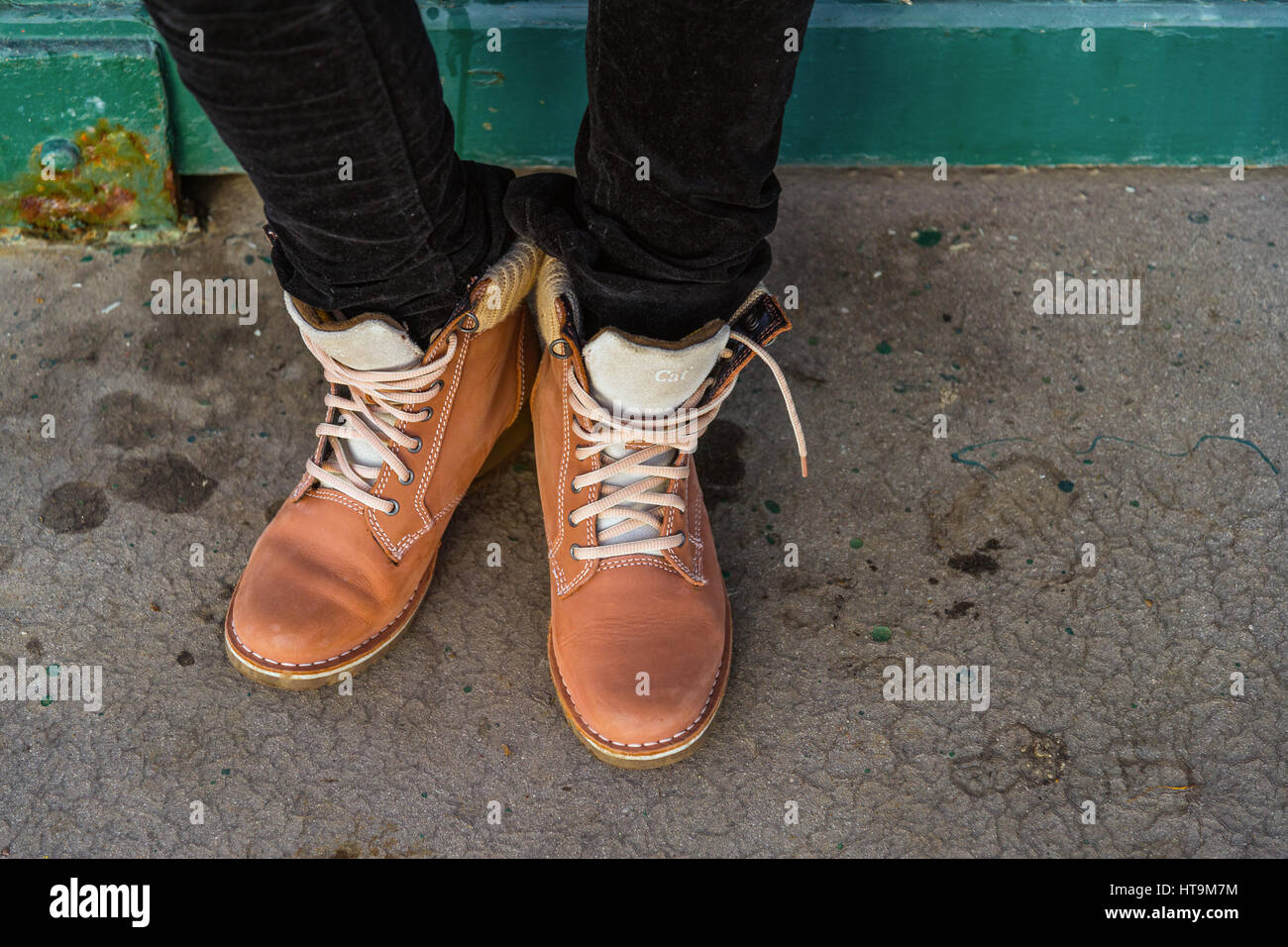 Wearing shoe tight hi-res stock photography and images - Alamy