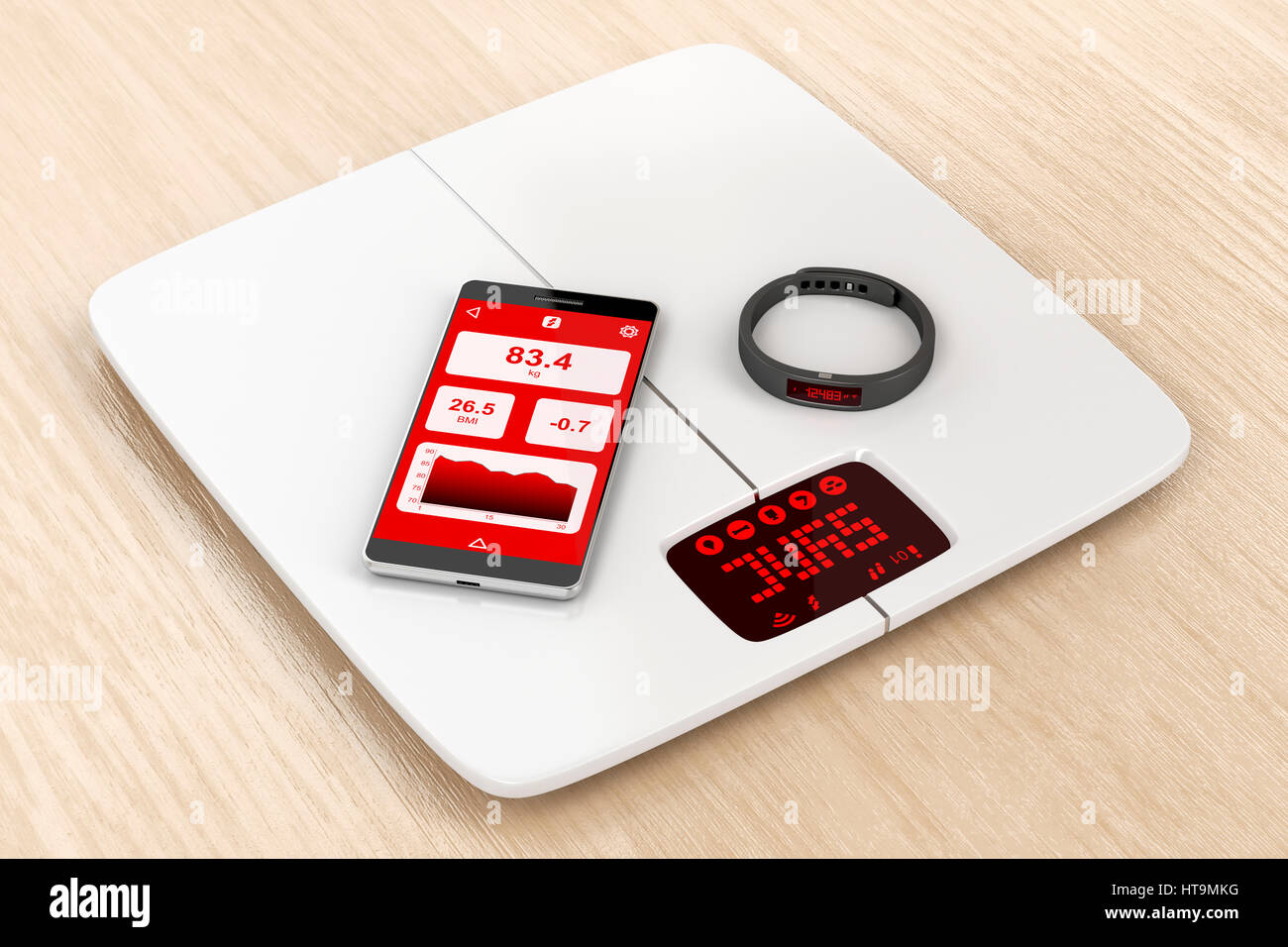 Smart body analyzer hi-res stock photography and images - Alamy