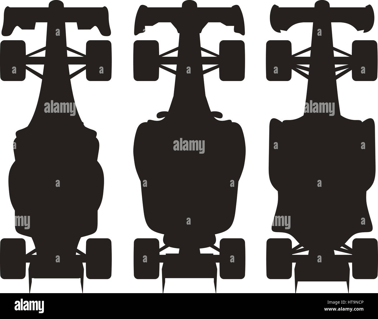 Sports car racing illustration silhouettes Stock Photo - Alamy