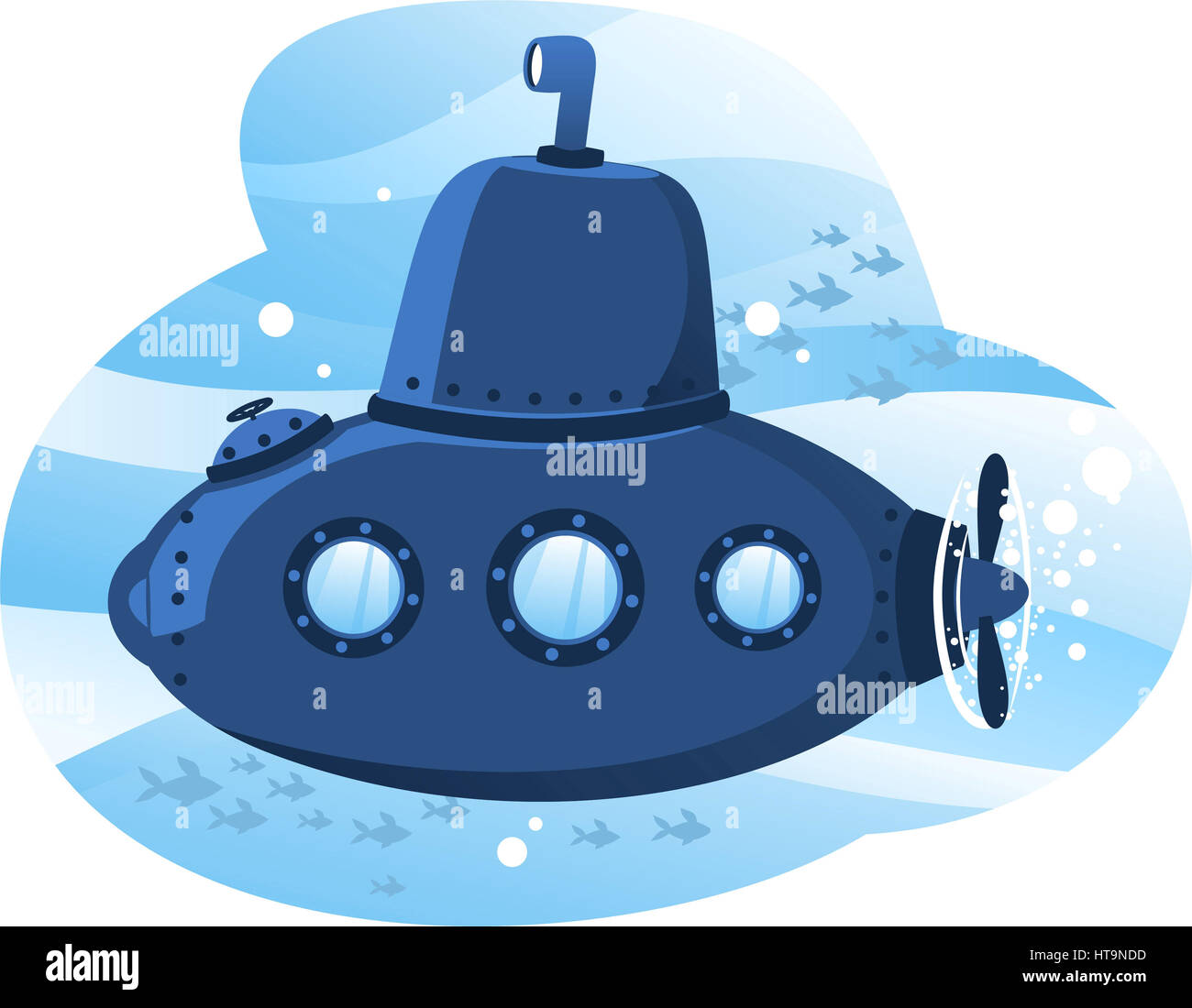 Submarine cartoon hi-res stock photography and images - Alamy