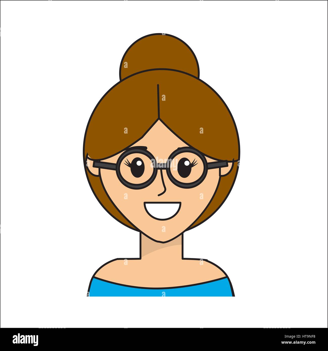 Happy Face Person Clip Art