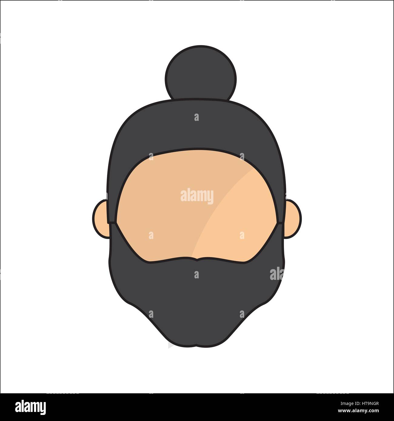 people, avatar face men icon, vector illustraction design image Stock ...