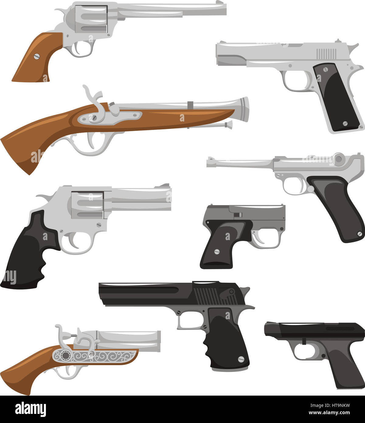 Beretta cartoon hi-res stock photography and images - Alamy