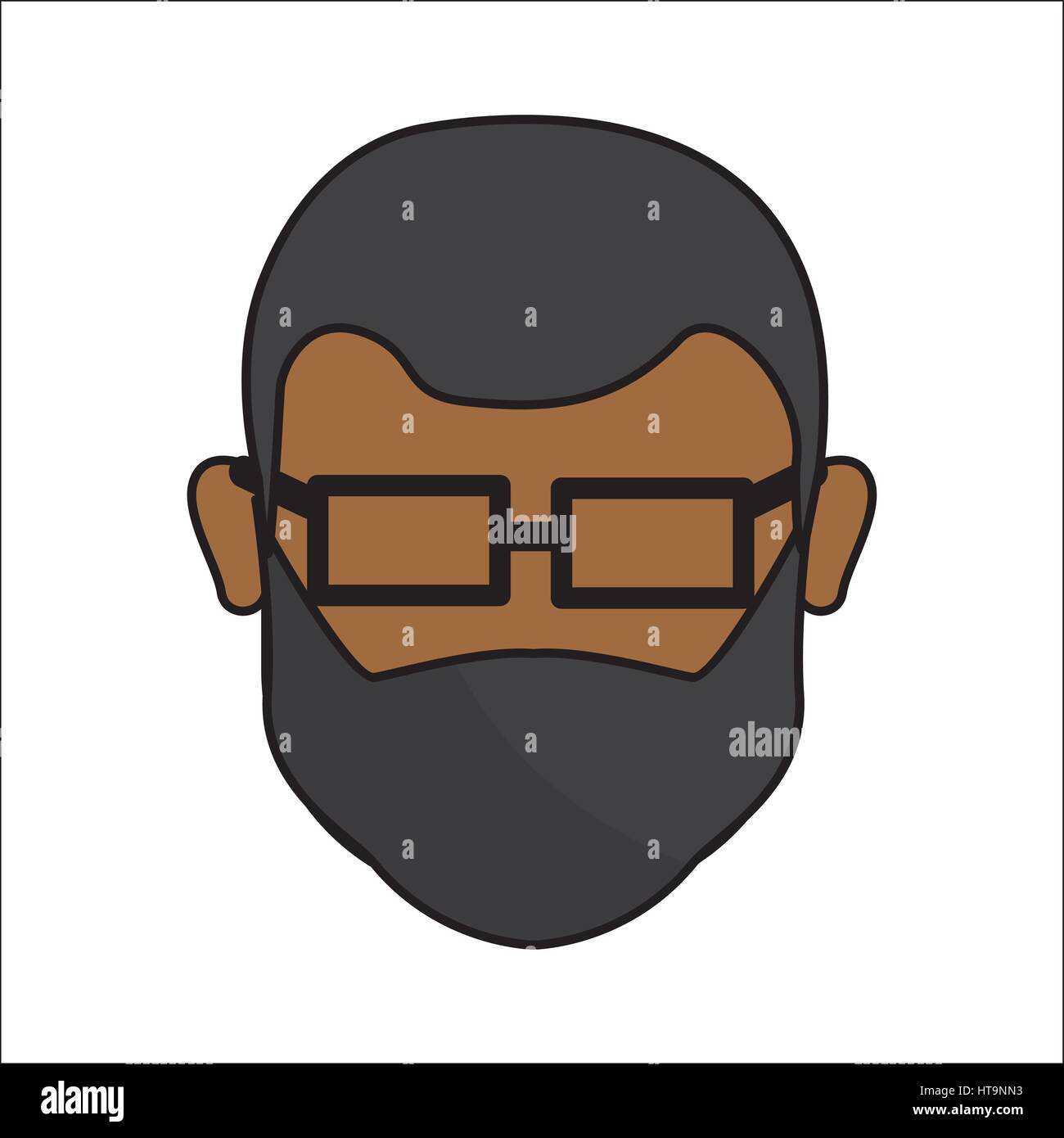 people, avatar face men with glasses icon, vector illustraction design ...