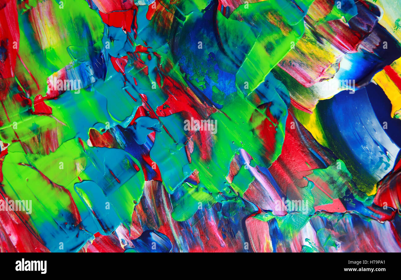 Art abstract paint with acrylic colors Stock Photo - Alamy