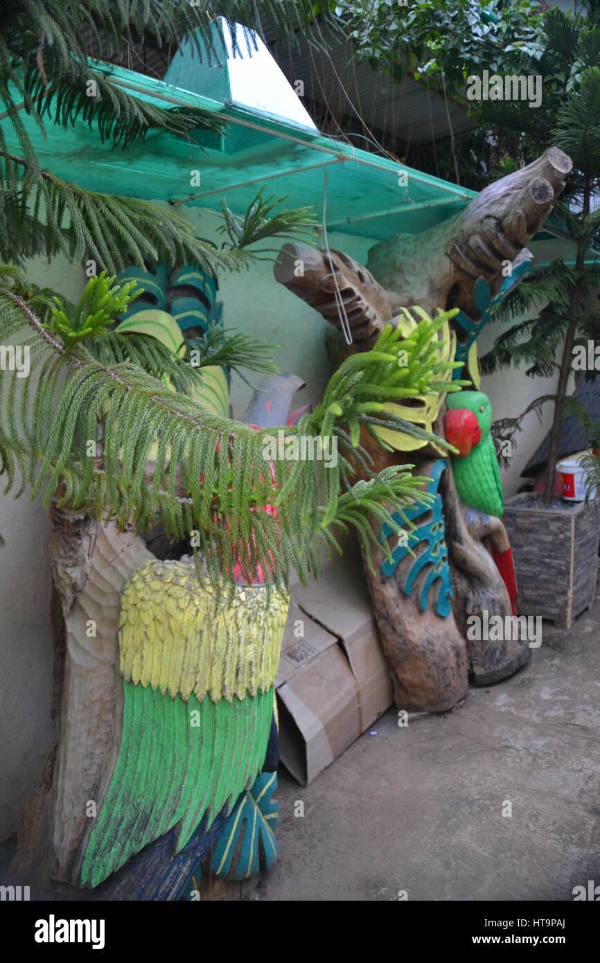 Hotel Deep forest garden, Puerto Princesa, Palawan, Philippines Stock ...