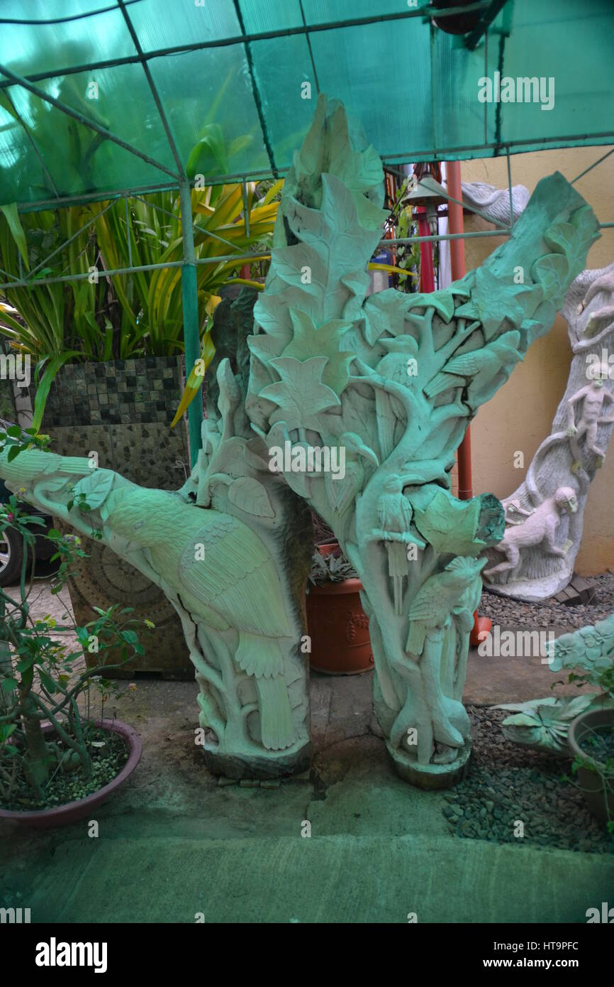 Hotel Deep forest garden, Puerto Princesa, Palawan, Philippines Stock ...