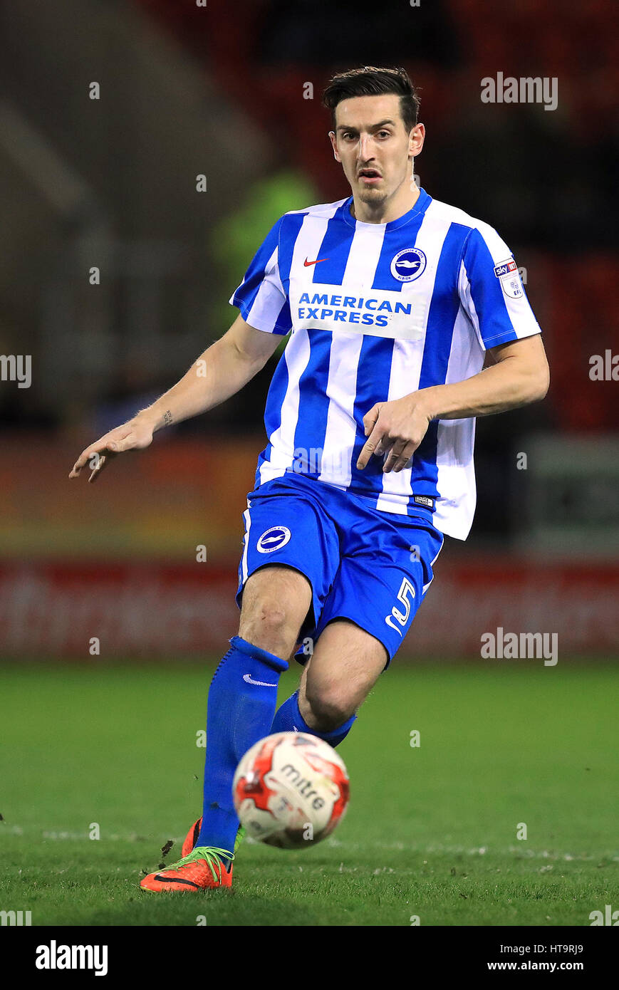 Brighton & Hove Albion's Lewis Dunk Stock Photo - Alamy