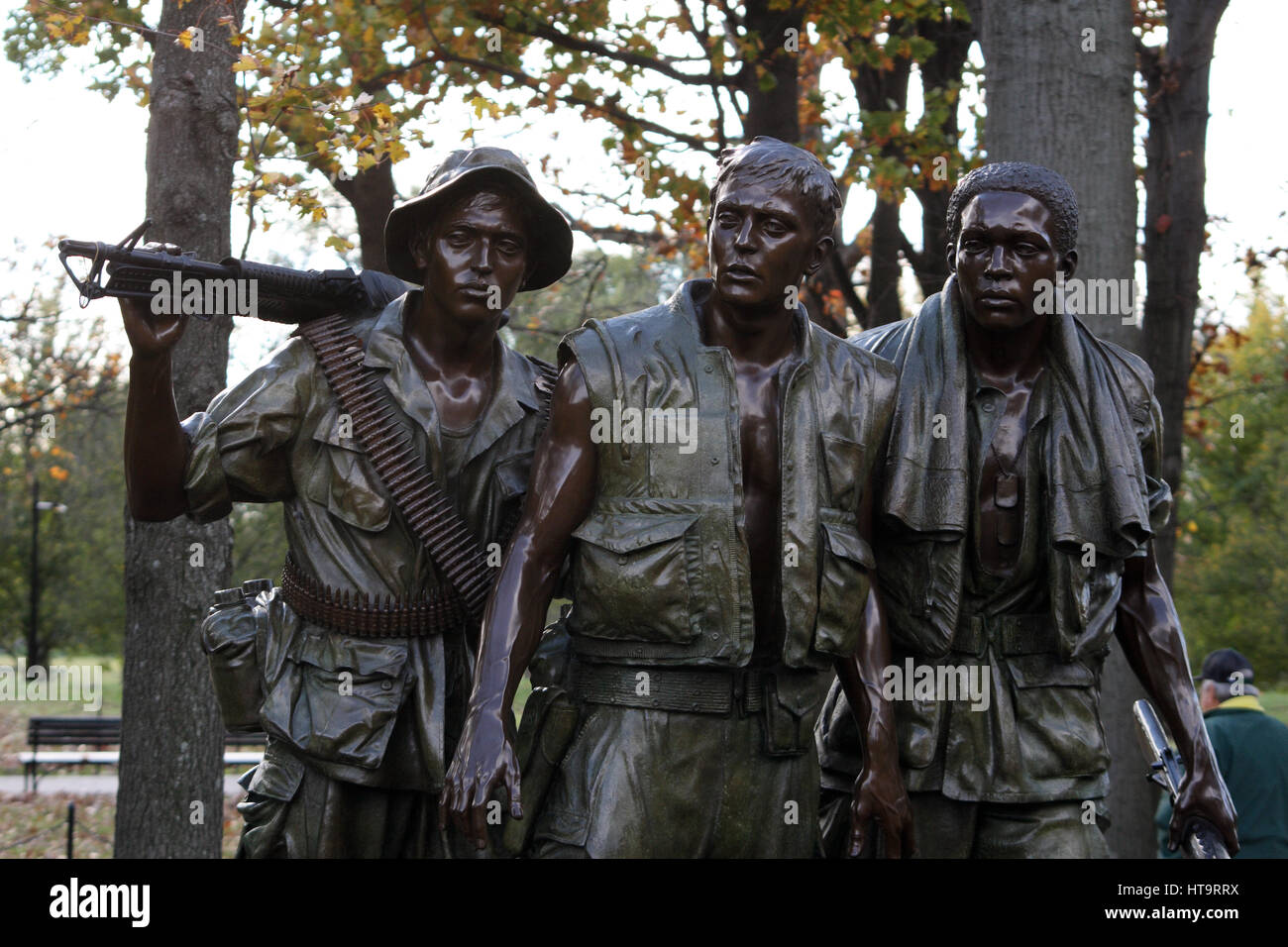 Vietnam war veterans statues hi-res stock photography and images - Alamy