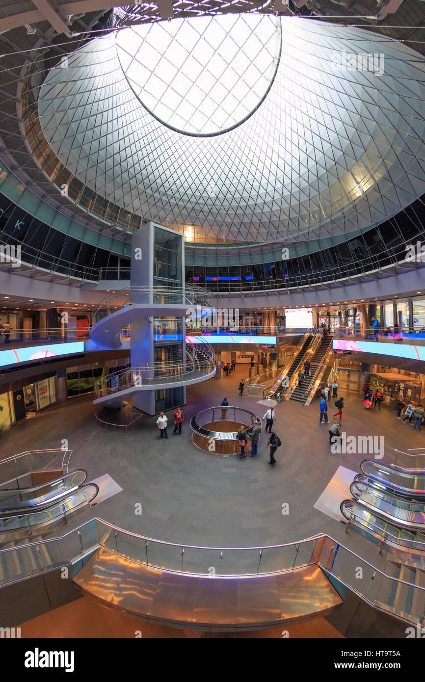USA, New York City, Lower Manhattan, Fulton Center Stock Photo - Alamy