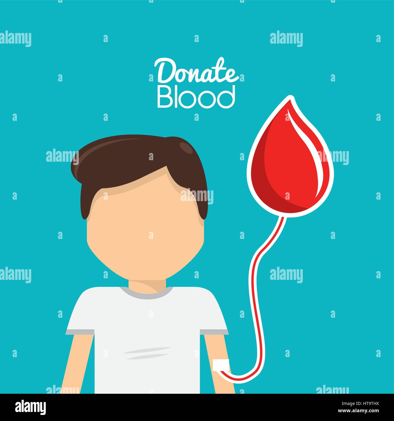 man donating blood icon Stock Vector Image & Art - Alamy