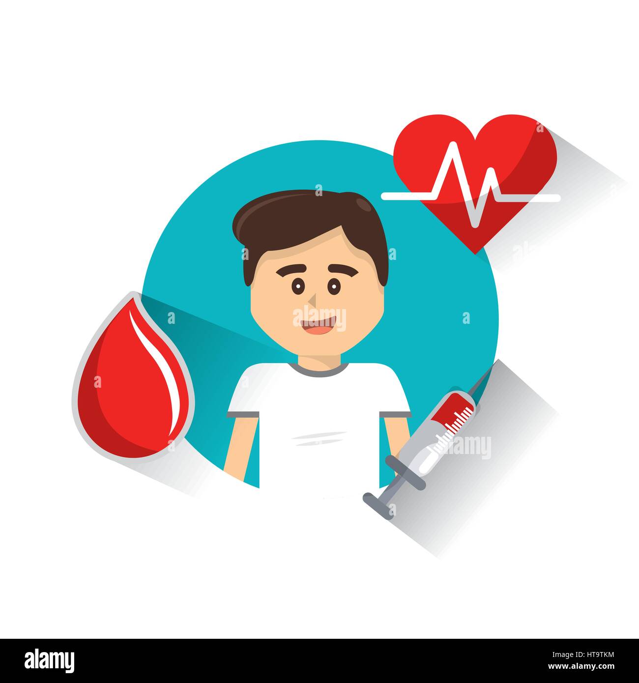 Blood icon hi-res stock photography and images - Alamy