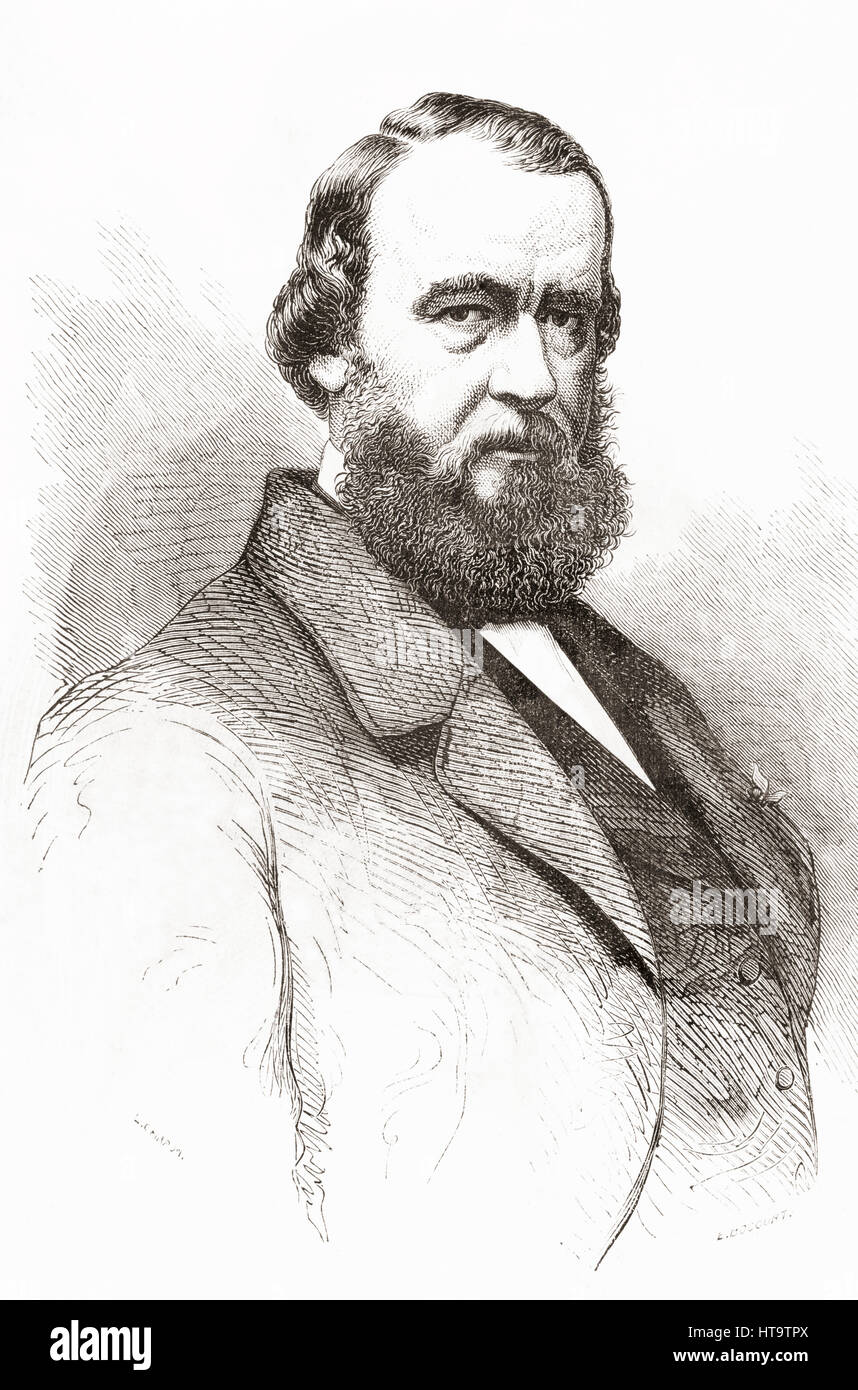 Constant Troyon, 1810 – 1865. French painter of the Barbizon school ...