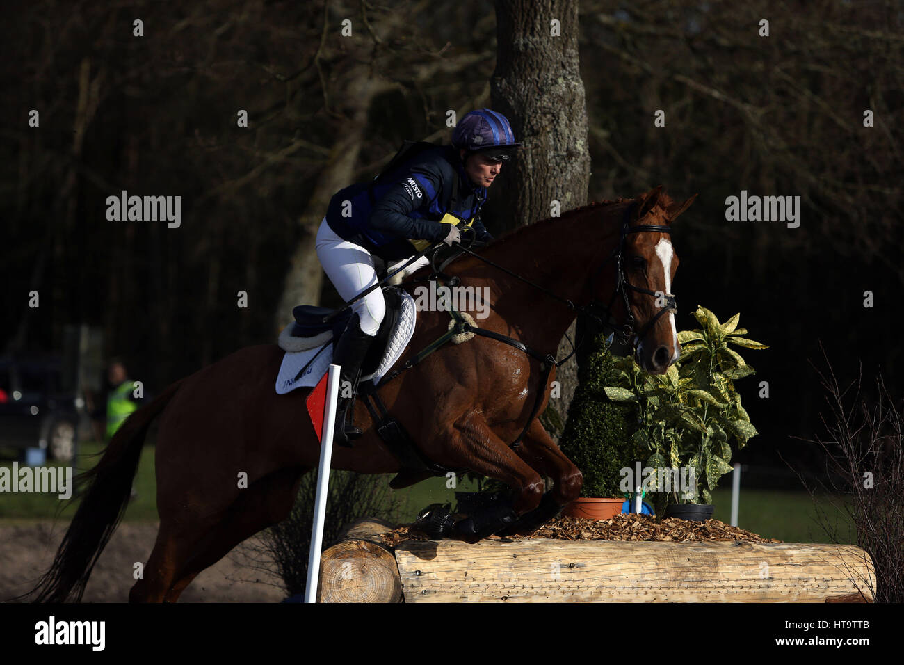 Zara Tindall riding Drops of Brandy competes in the Intermediate ...