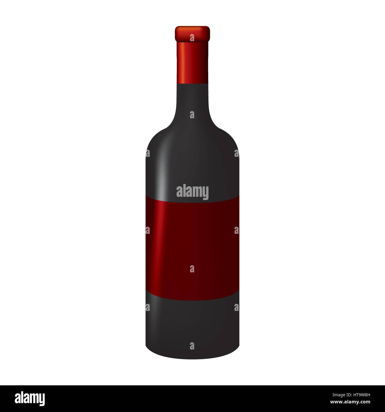 bottle of wine icon image Stock Vector Image & Art - Alamy
