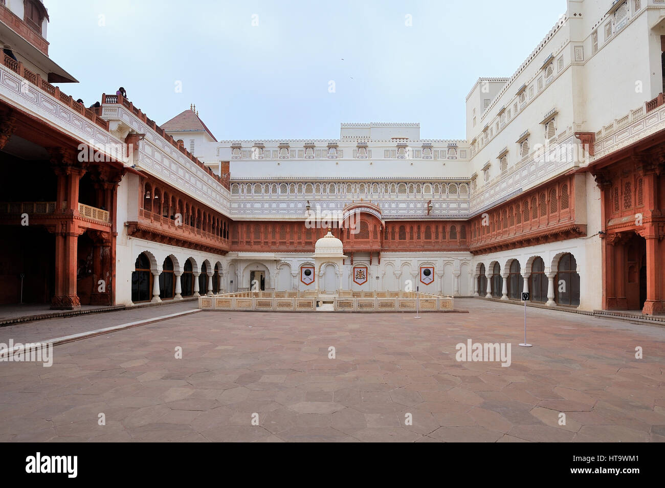 India Junagarh Fort in Bikaner Rajasthan Stock Photo - Alamy
