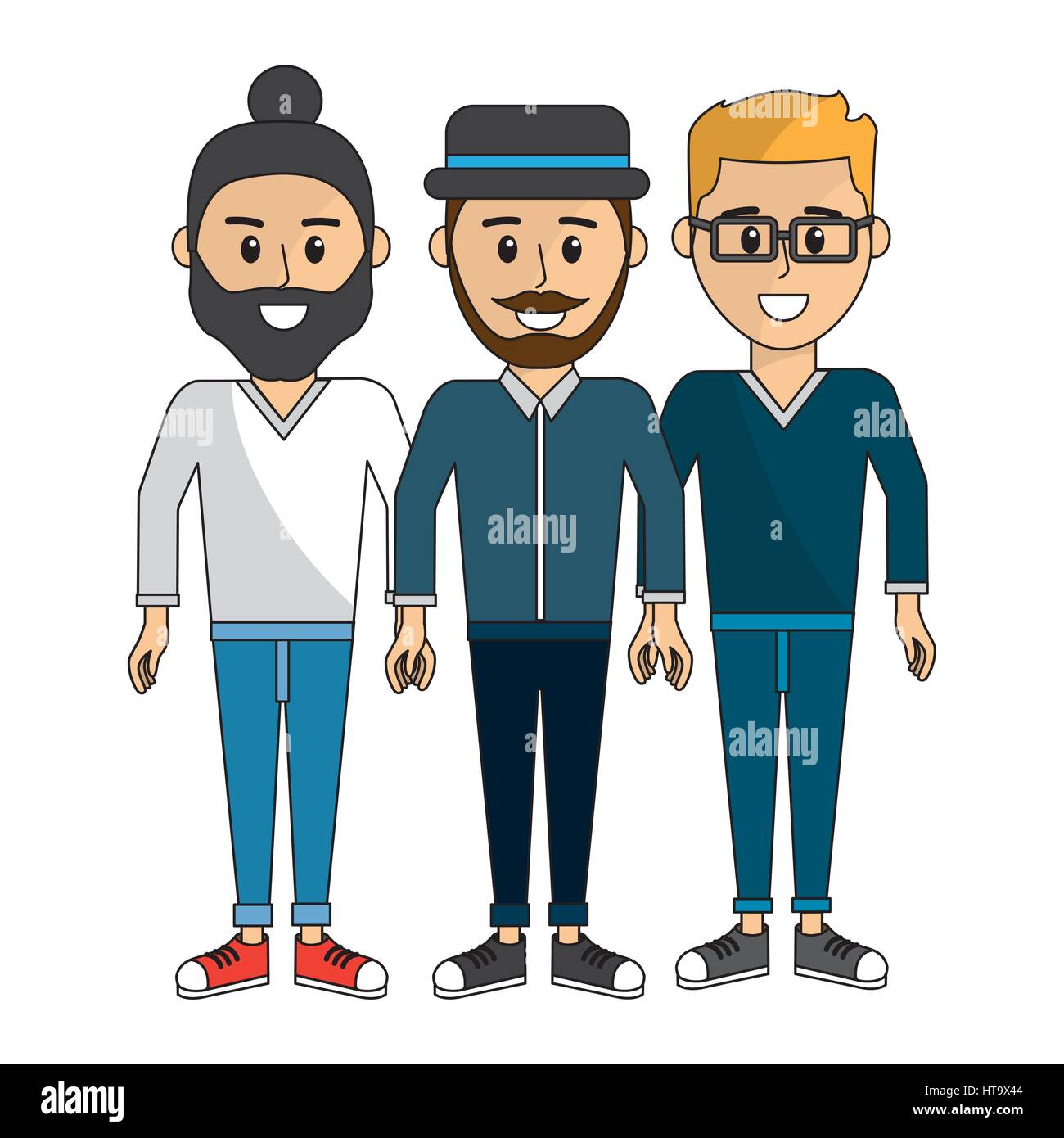 friends, men happy together icon Stock Vector Image & Art - Alamy