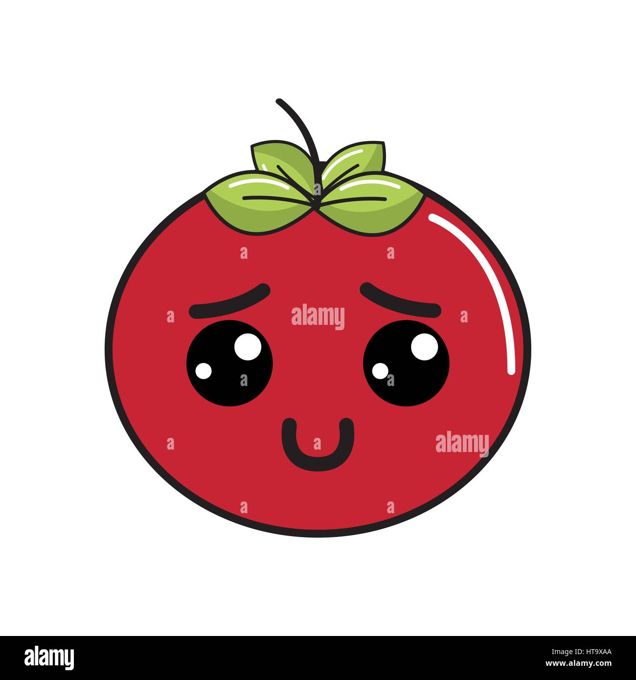 Cucumber vegetable character color Stock Vector Images - Alamy