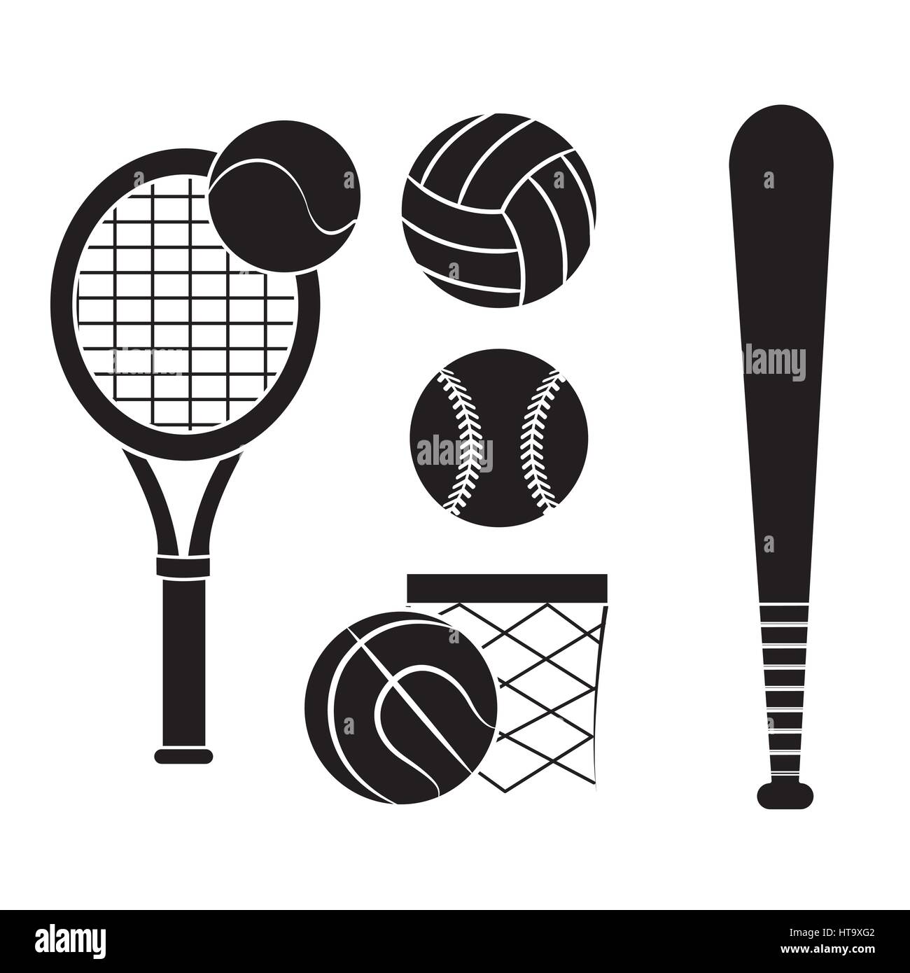 contour sport game background icon Stock Vector Image & Art - Alamy
