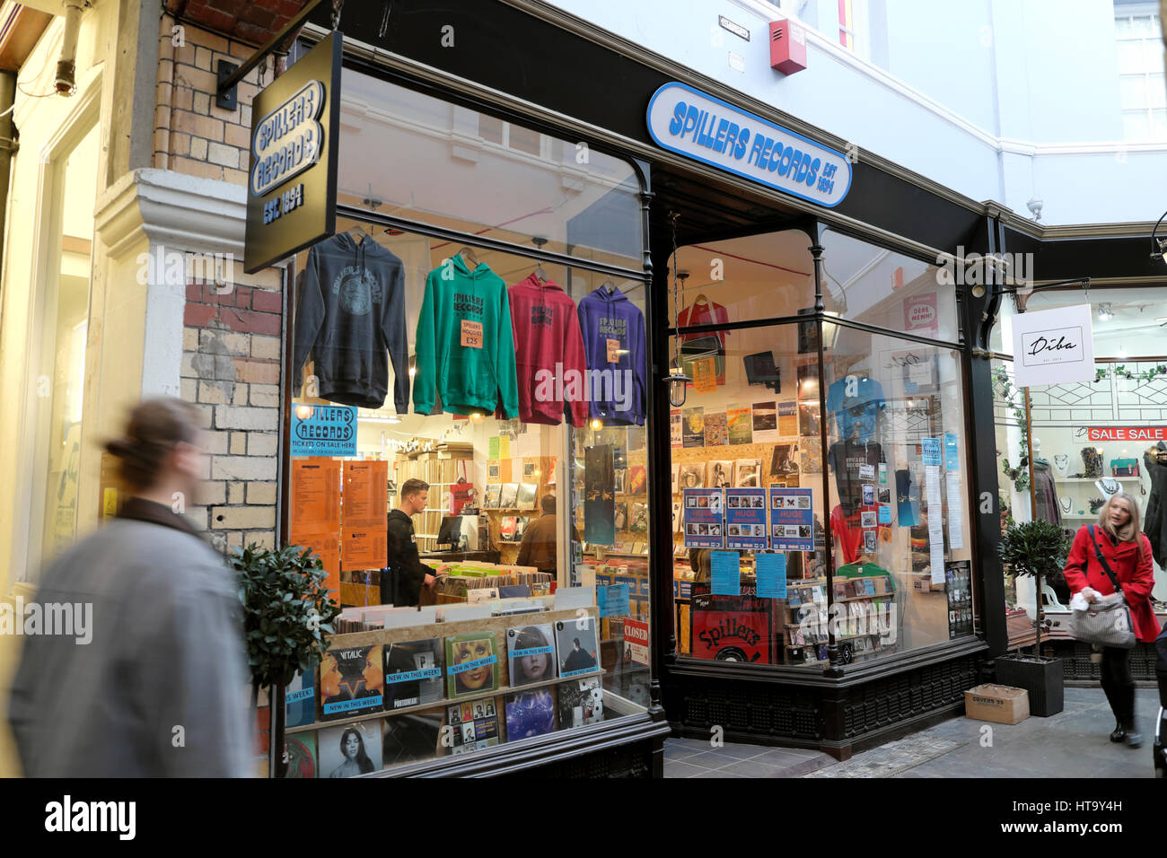 Cardiff Shopping Arcades High Resolution Stock Photography and Images ...