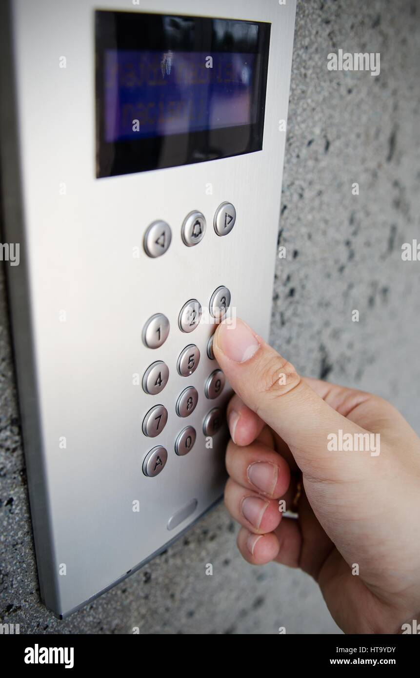 Intercom system hi-res stock photography and images - Alamy