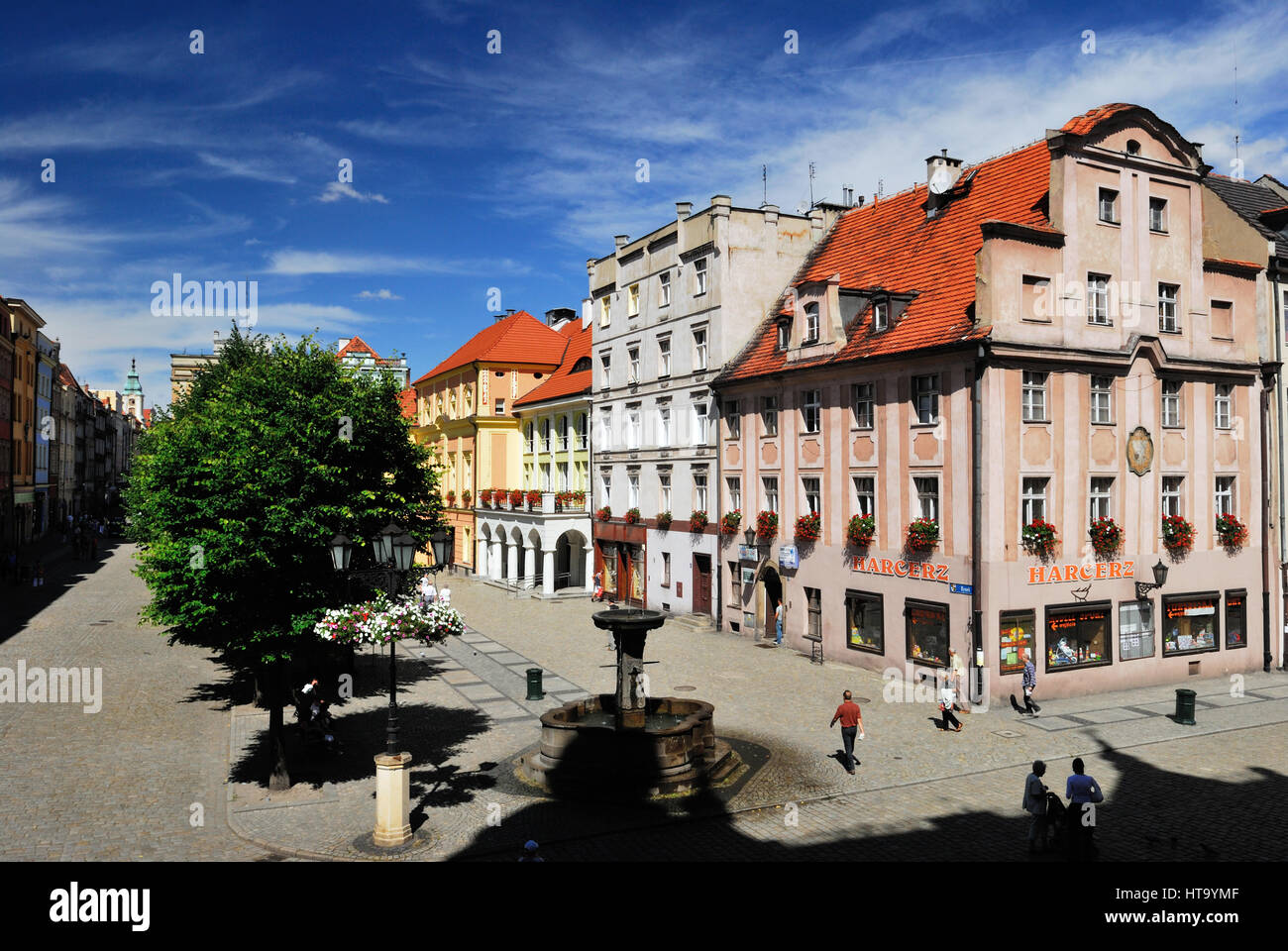 swidnica, dolnoslaskie, lower silesia, rynek, marketplace, town hall ...