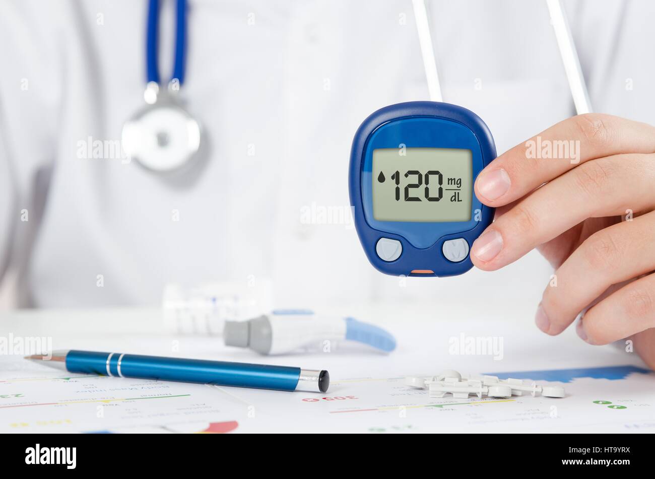 Test for diabetes hi-res stock photography and images - Alamy
