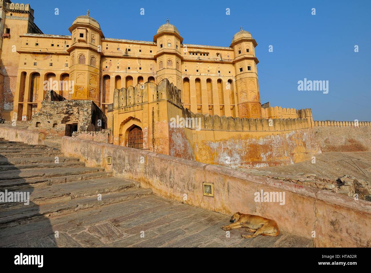 India Jaipur Amber Fort, Rajasthan Stock Photo - Alamy
