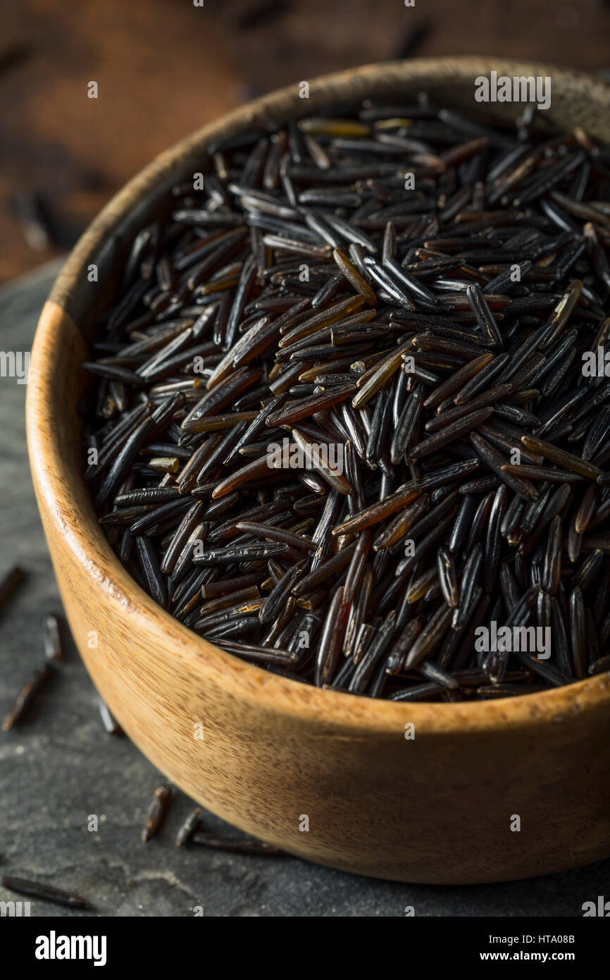 Uncooked basmati brown wild rice grains hi-res stock photography and ...