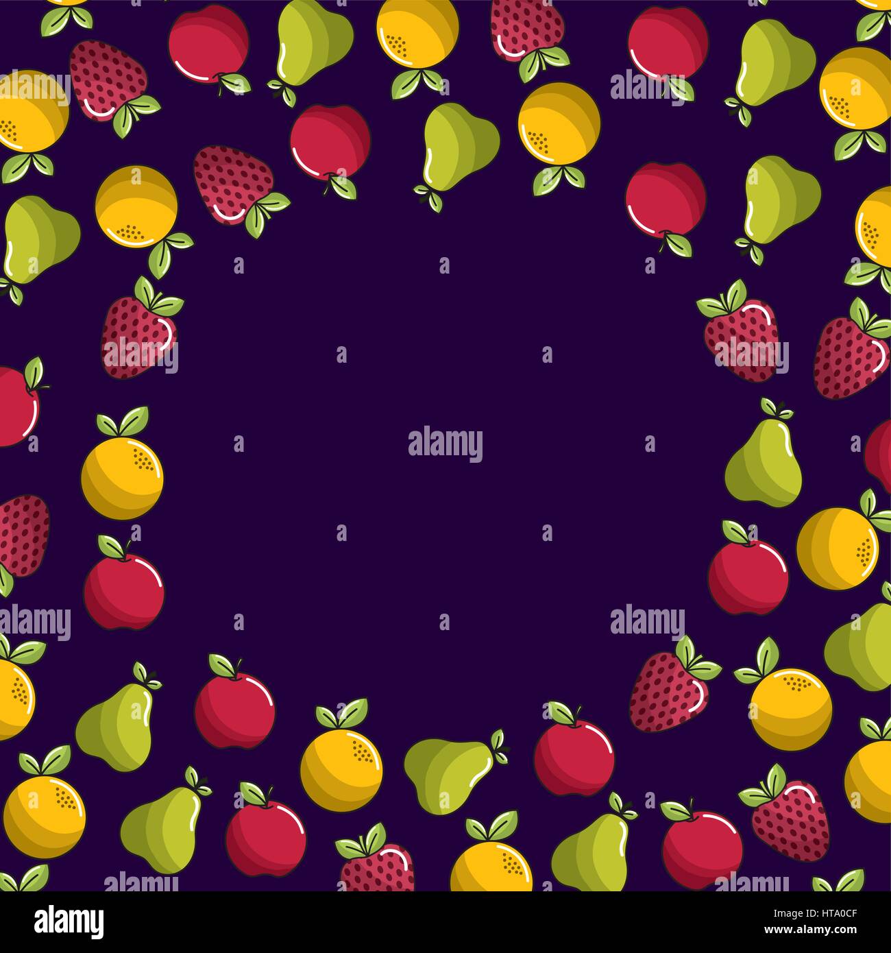 organic fruits background icon Stock Vector Image & Art - Alamy