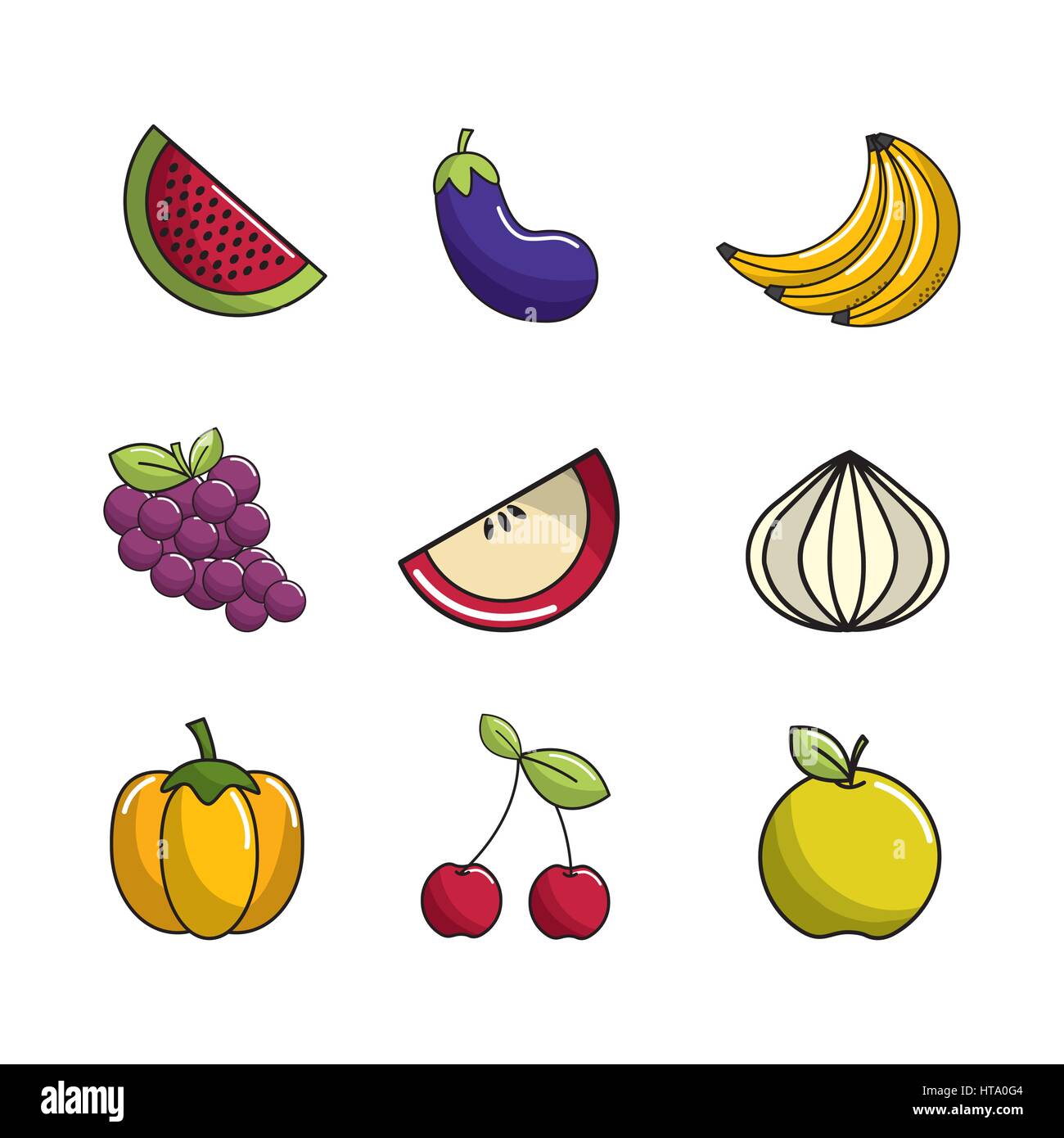 natural vegetable background icon Stock Vector Image & Art - Alamy