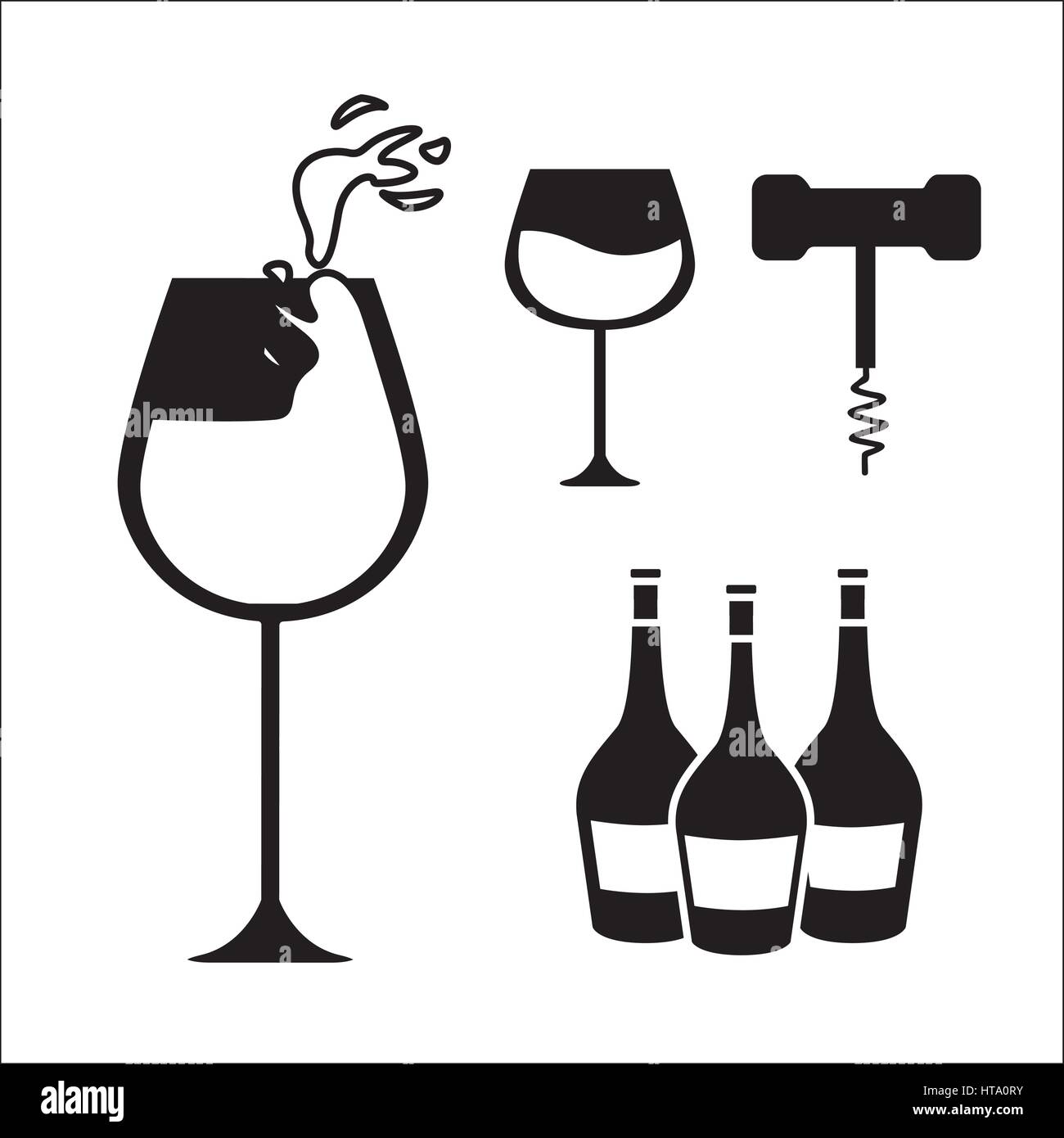 Gourmet food take out Stock Vector Images - Alamy