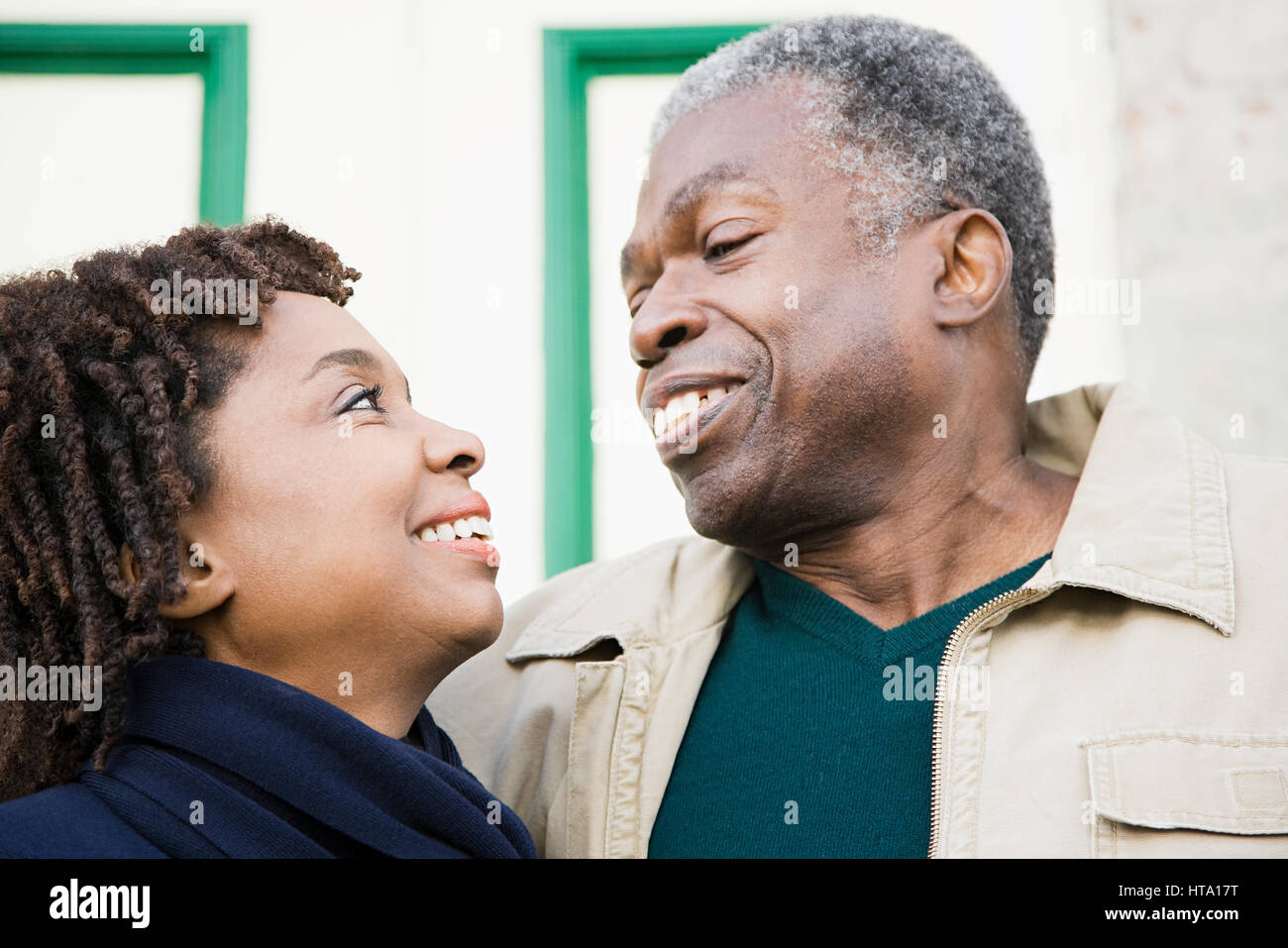 One couple face to face Stock Photo - Alamy